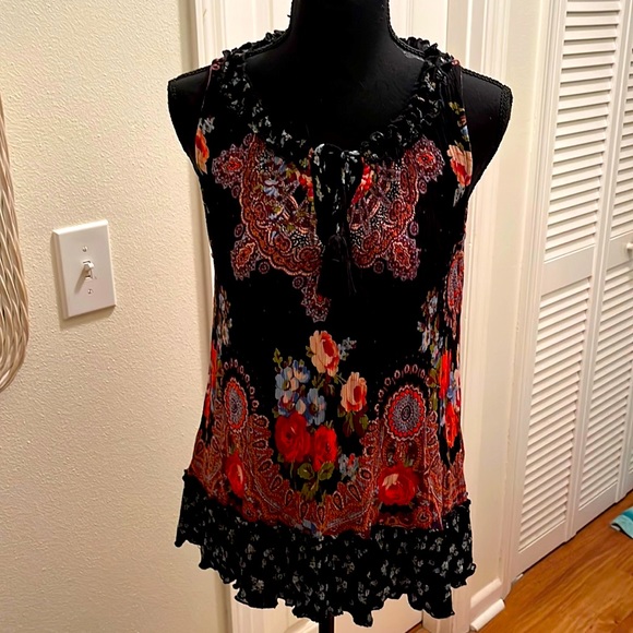 Bila | Tops | Bila Sleeveless Boho Blouse | Poshmark